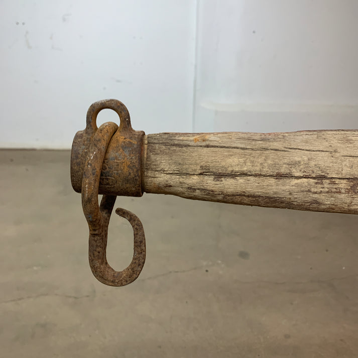 Antique Double Yoke Whippletree Equalizer Leader Bar Double Tree Antiq ...