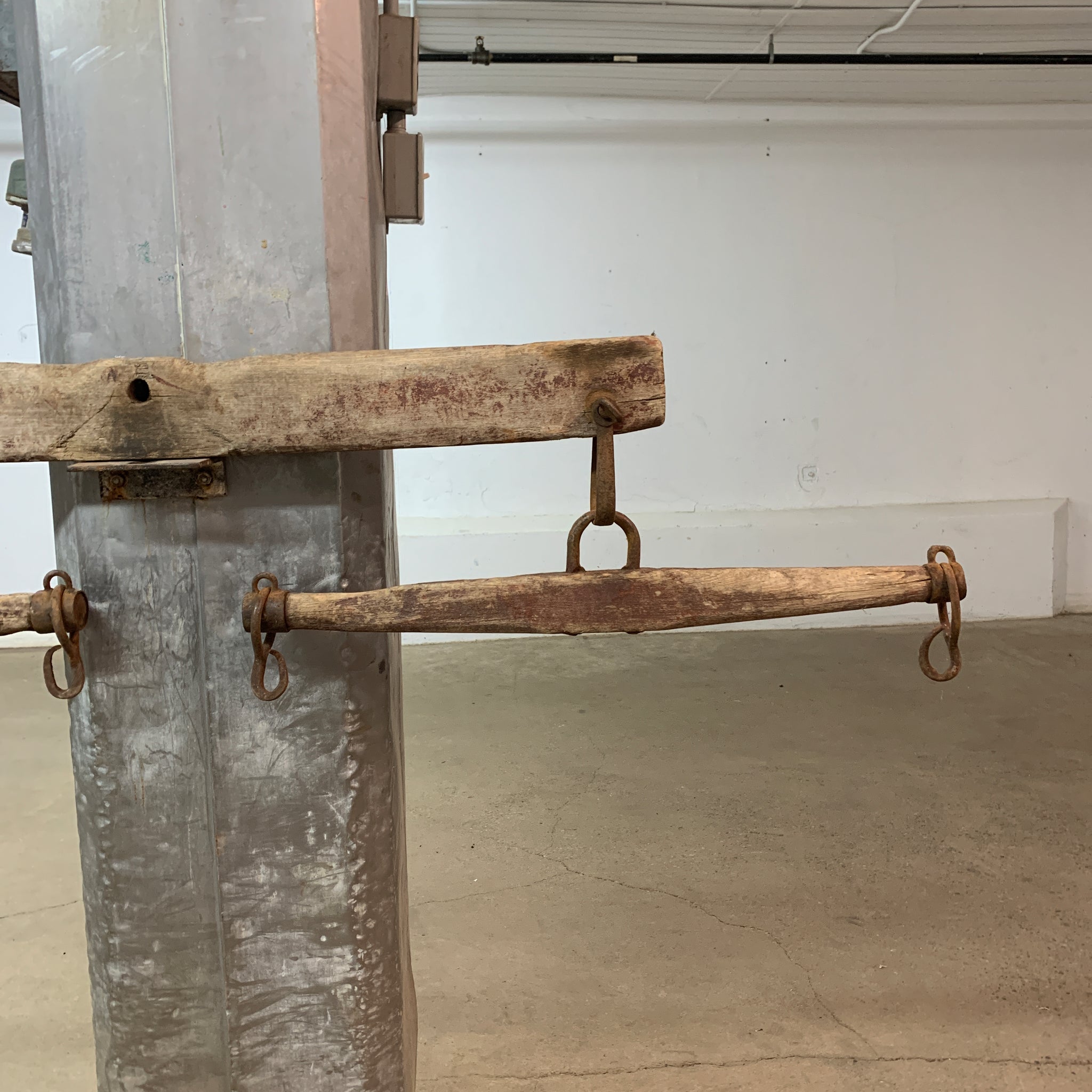 Antique Double Yoke Whippletree Equalizer Leader Bar Double Tree Antiq ...