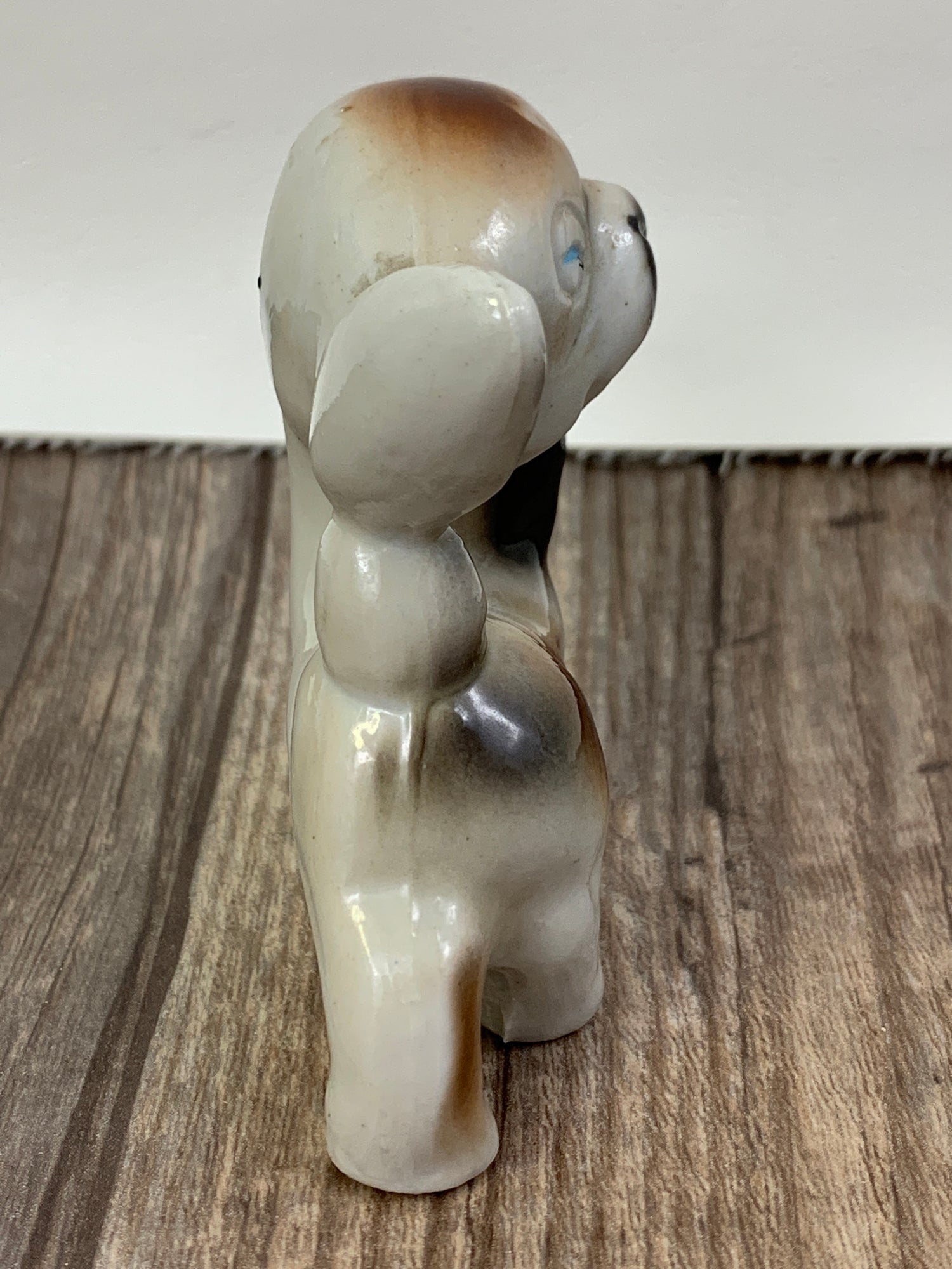 Small Sharpei Figurine Made in Japan Miniature Dog Statue ...