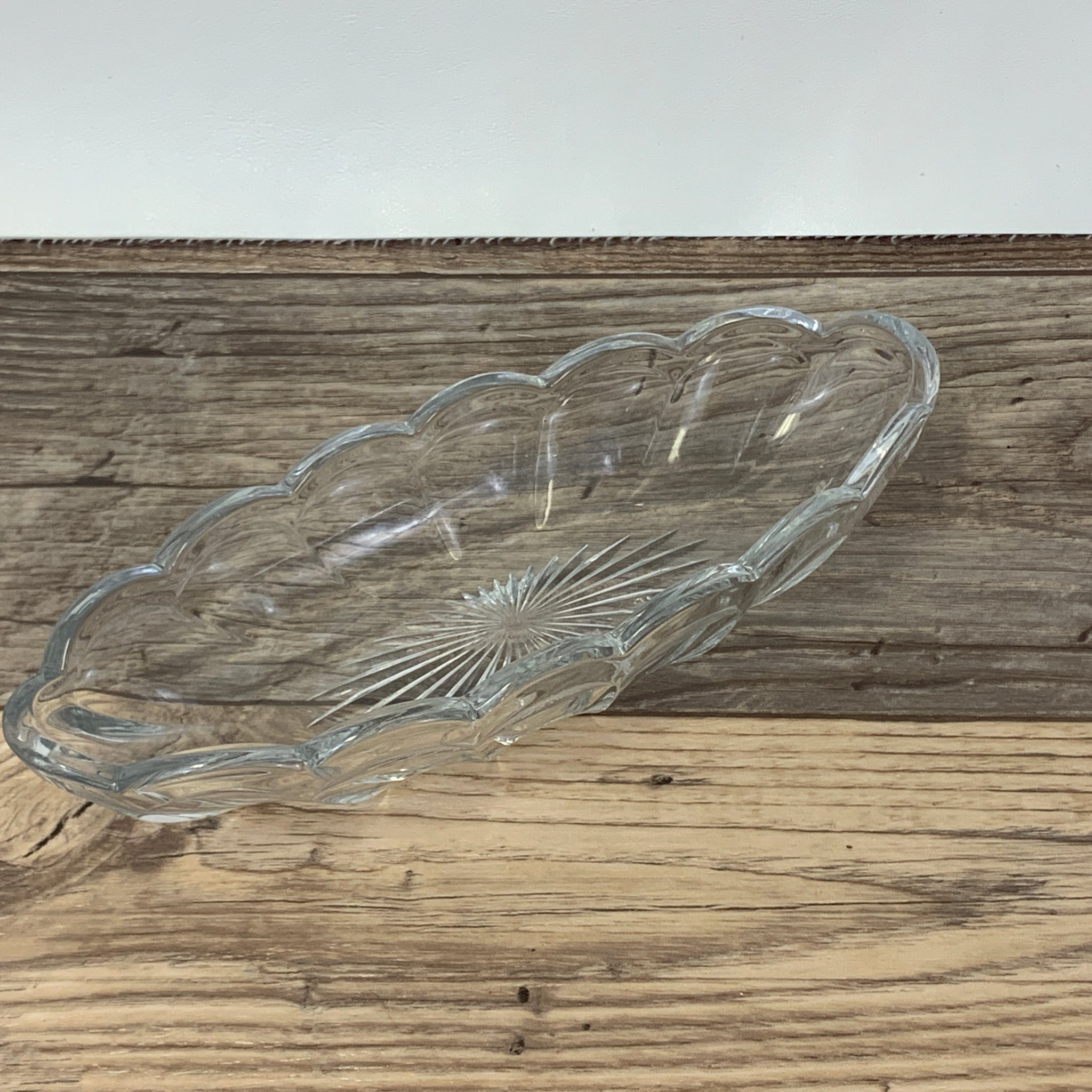 Heisey Glass Co Colonial Priscilla Pattern 9” Pickle Dish Celery Dish ...