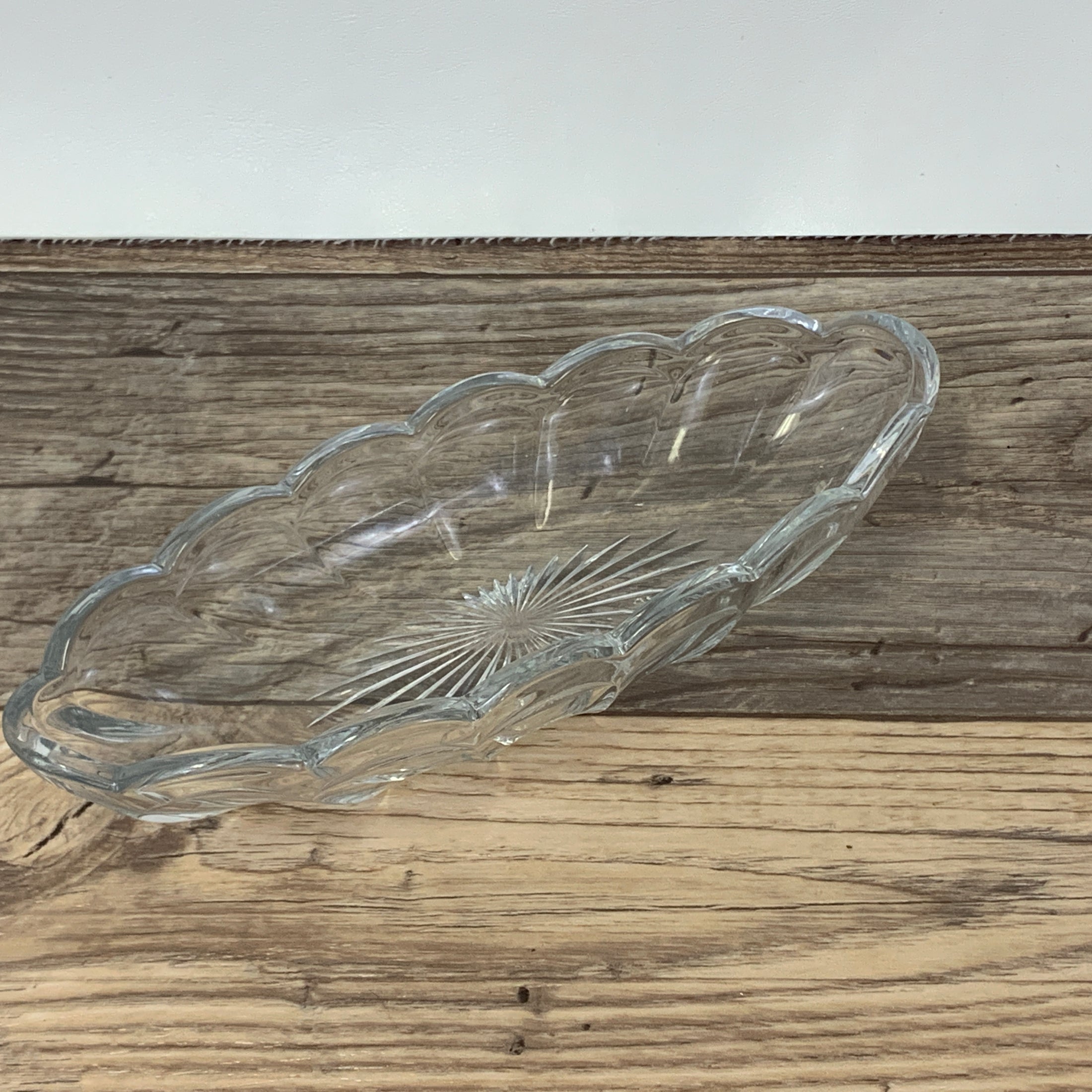 Heisey Glass Co Colonial Priscilla Pattern 9” Pickle Dish Celery Dish ...