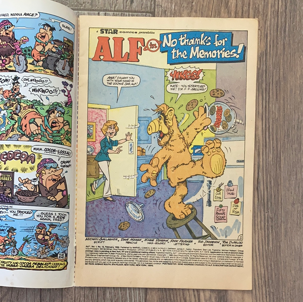 Alf by Marvel Comics Volume 1 No 12 February 1989 – BarbeesTreasures