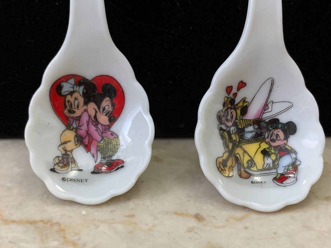 Mickey and Minnie Collectible Disney Porcelain Spoons – BarbeesTreasures
