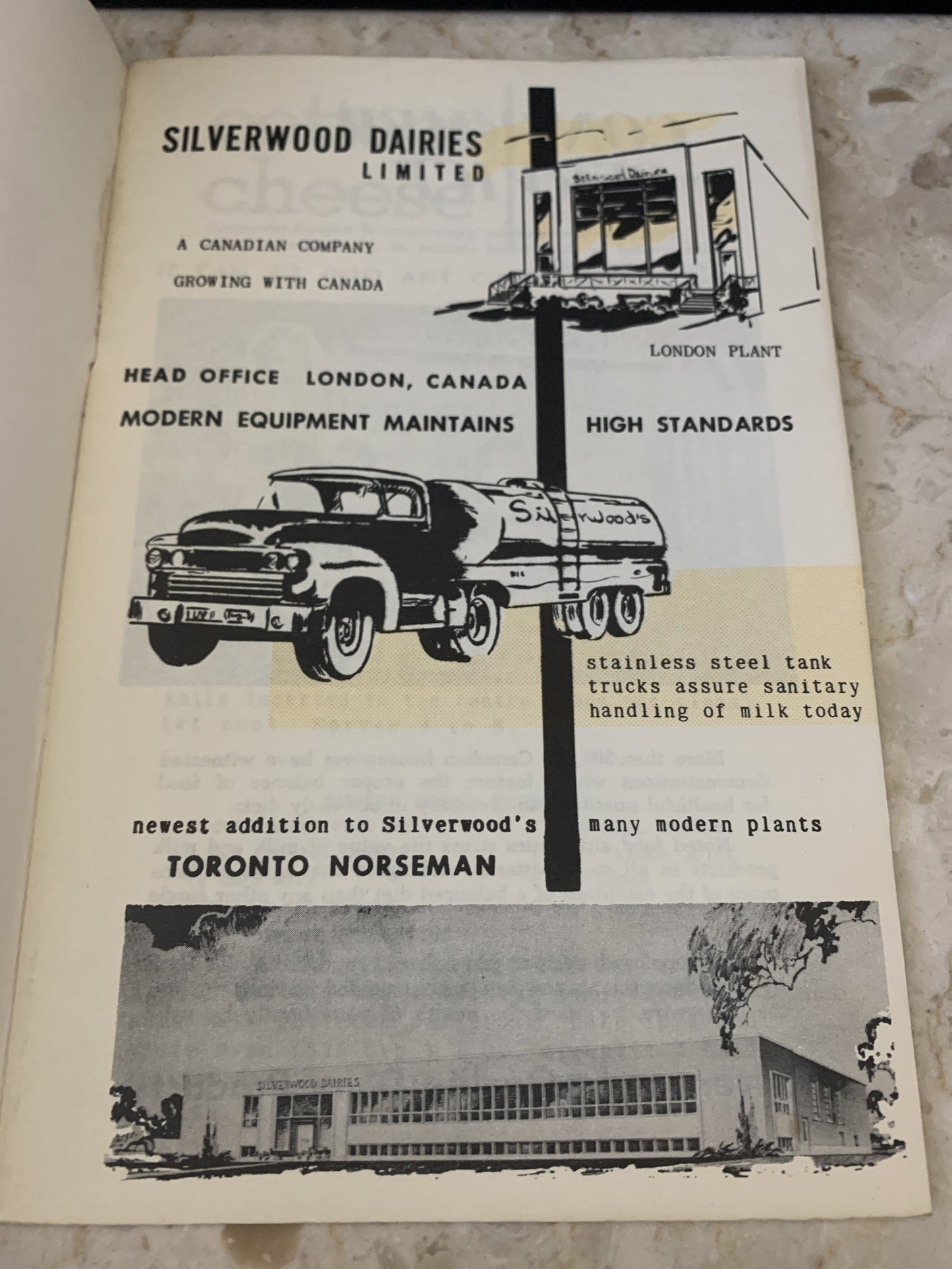 Vintage Dairy Advertising Pamphlets Silverwood Dairies Vintage Recipe ...