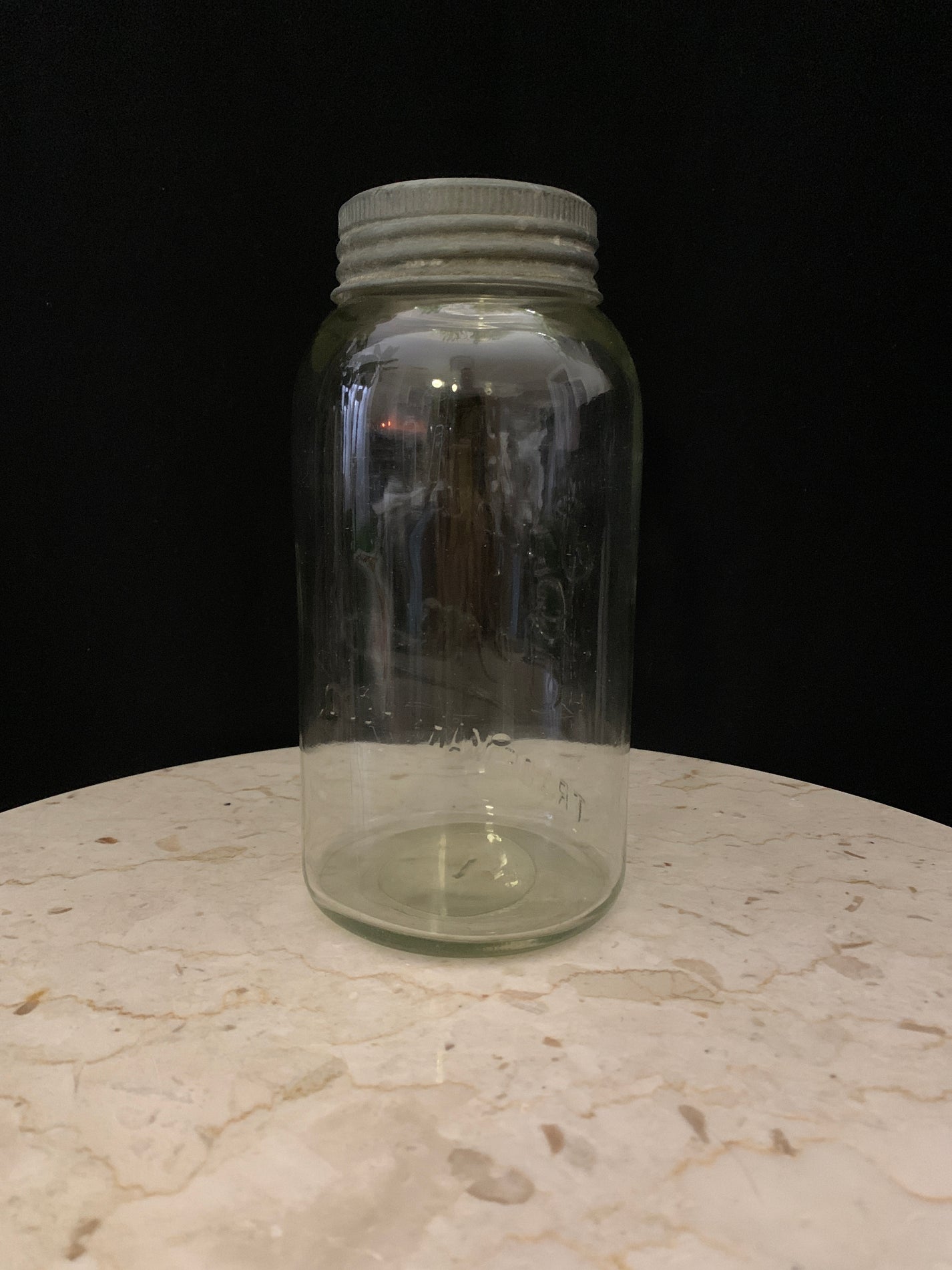 Extra Large Antique Canning Jar Improved Gem Extra Large Sealer Jar An ...