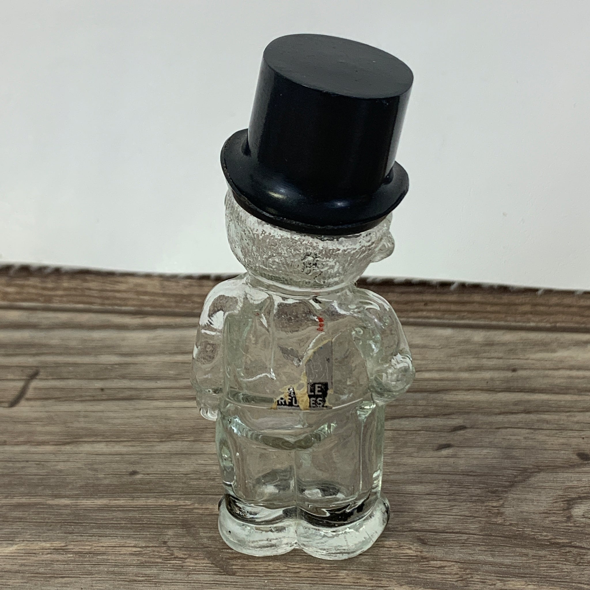 Vintage Perfume Bottle Man Shaped Mini Collectible Bottle ...