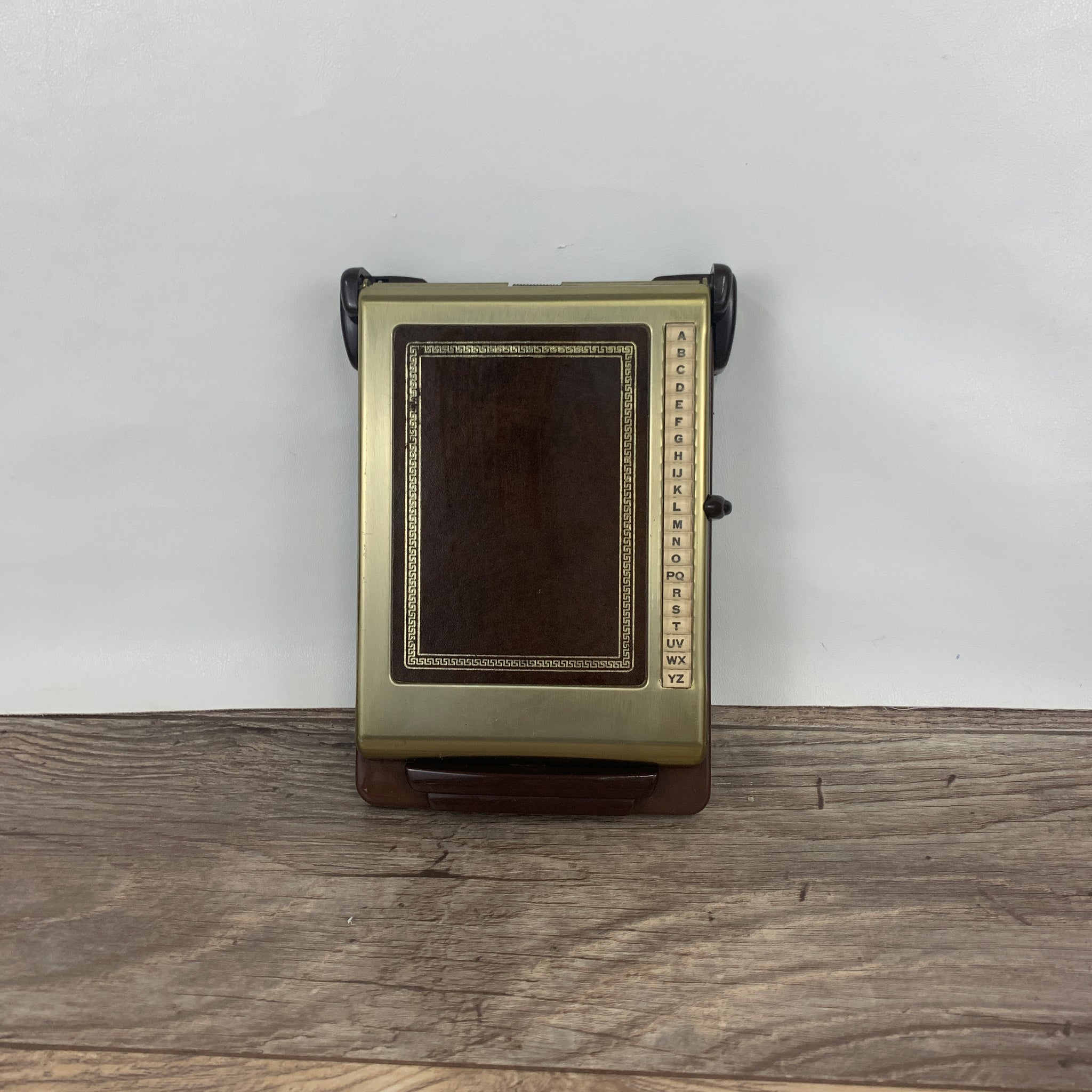 Vintage Desk Address Book, Mechanical Flip Phone Book, Vintage Office ...
