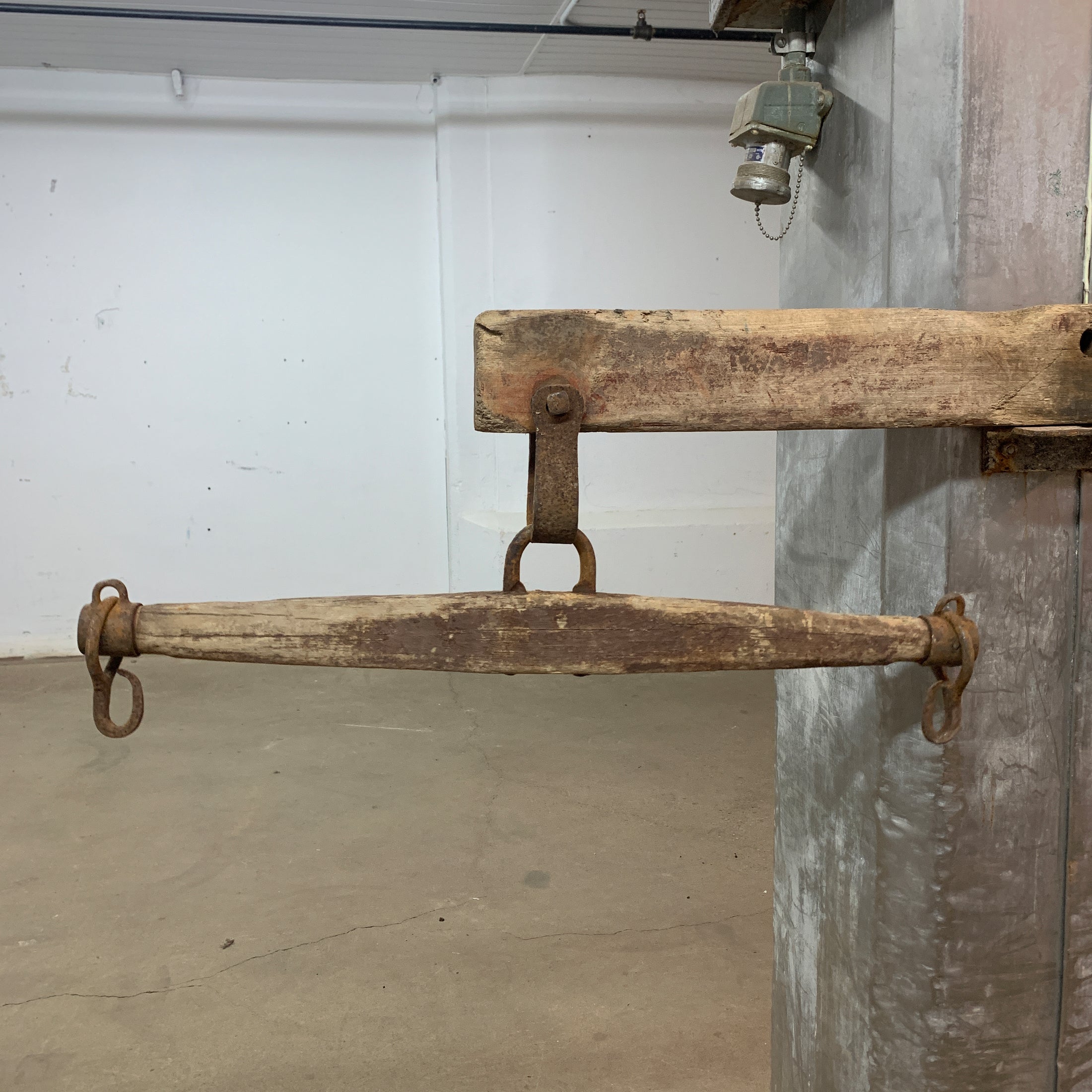 Antique Double Yoke Whippletree Equalizer Leader Bar Double Tree Antiq ...